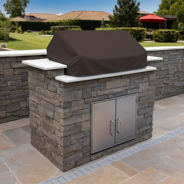 Custom Outdoor Built-in Grill Covers - ZIPCushions