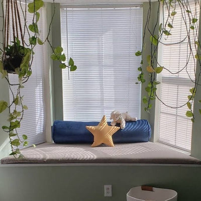 Custom Trapezoid Bay Window Cushions | ZIPCushions